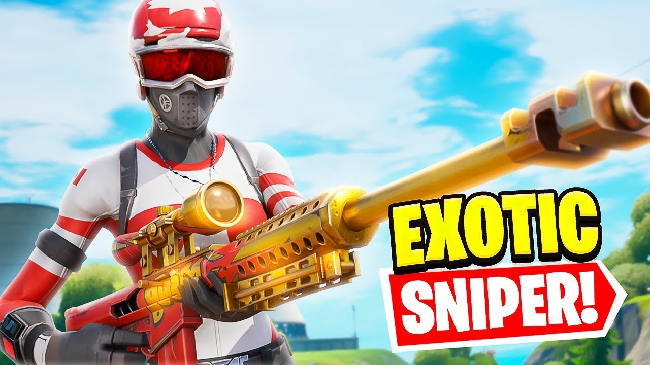 Fortnite** BOOM SNIPER VICTORYS (SERIOUSLY OP) - YouTube