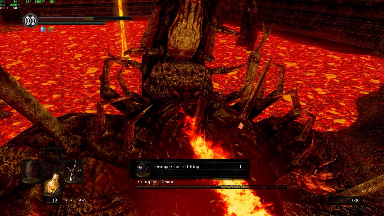 Dark Souls Remastered Centipede Demon - YouTube