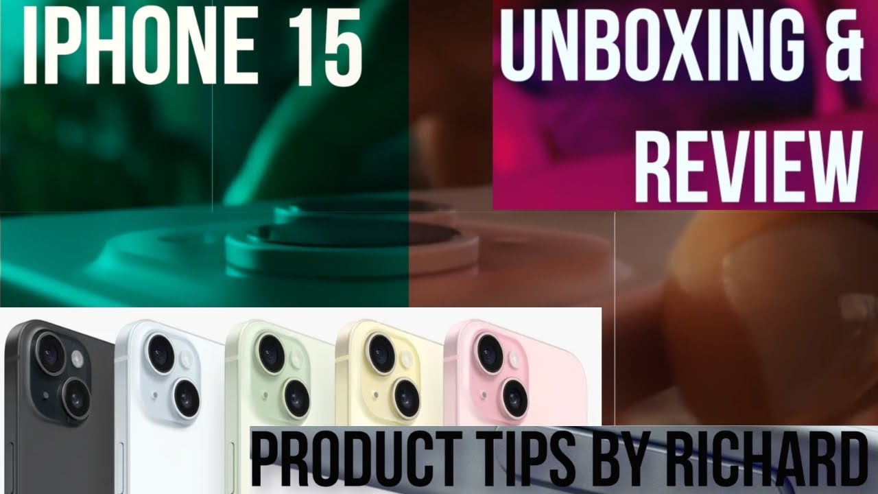 iPhone 15 Unboxing & Review - YouTube