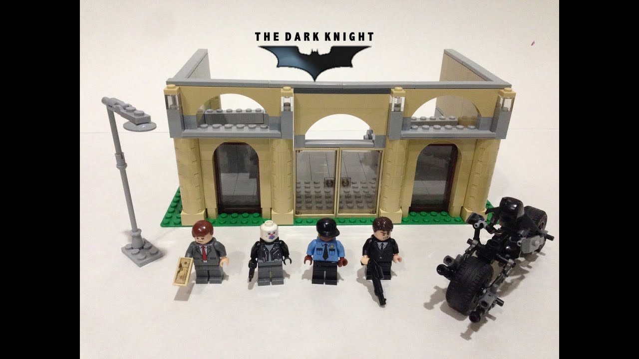 Lego The Dark Knight Joker's Bank Robbery MOC - YouTube