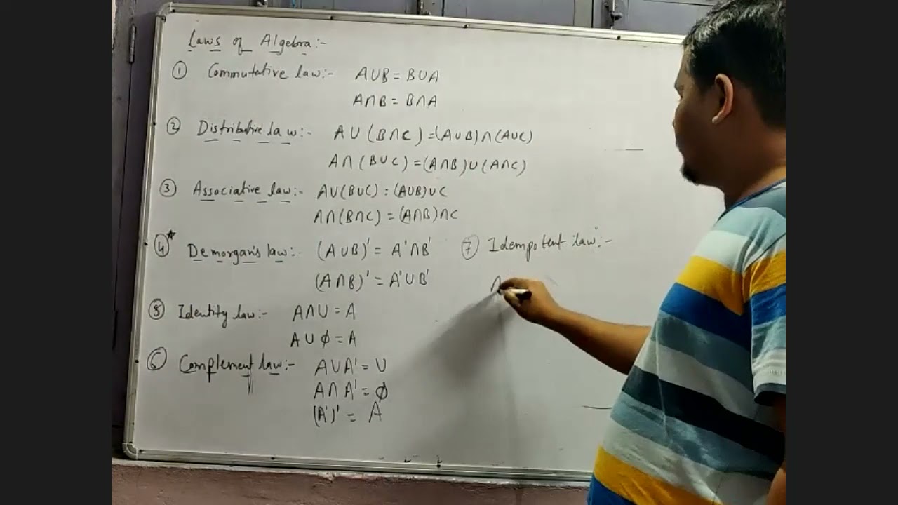 MATHS (SETS) LECTURE-4_2021/07/05 - YouTube