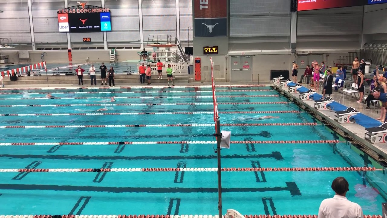 Charlotte's 500 yard swim - YouTube