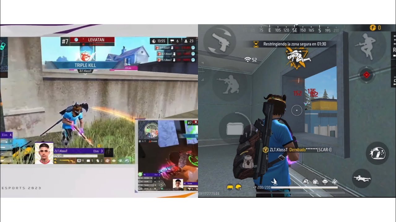 ASÍ JUGO ZYLANT LA PRIMERA RONDA DE LA FREE FIRE LEAGUE 🧡🐉 ...