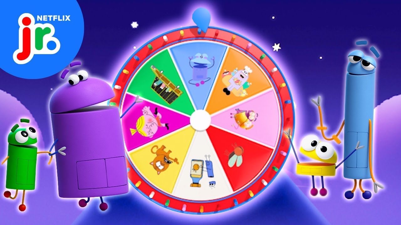 Mystery Wheel of Fun Facts 💫 StoryBots: Answer Time | Netflix Jr - YouTube