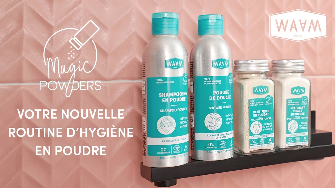 Nouvelle routine d'hygiène éco-responsable : Magic Powders - WAAM🌿 ...