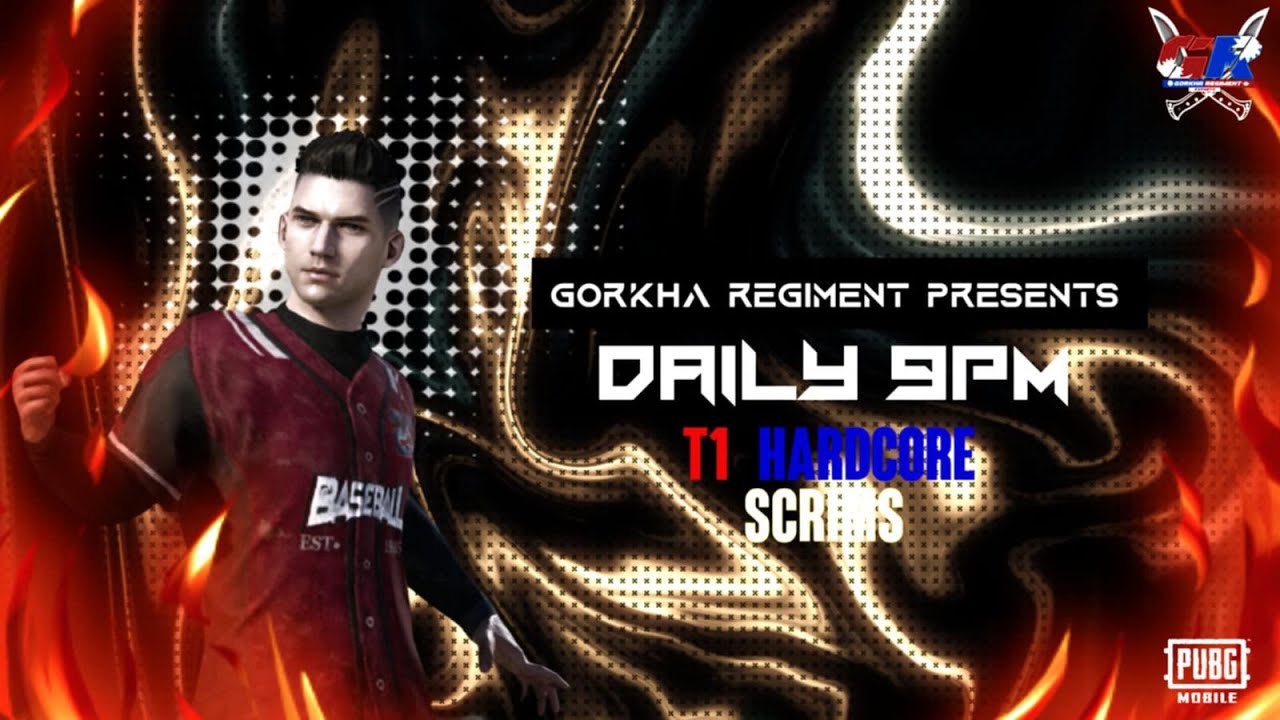 Daily 9pm T1 stream @gorkharegiment pubg mobile - YouTube