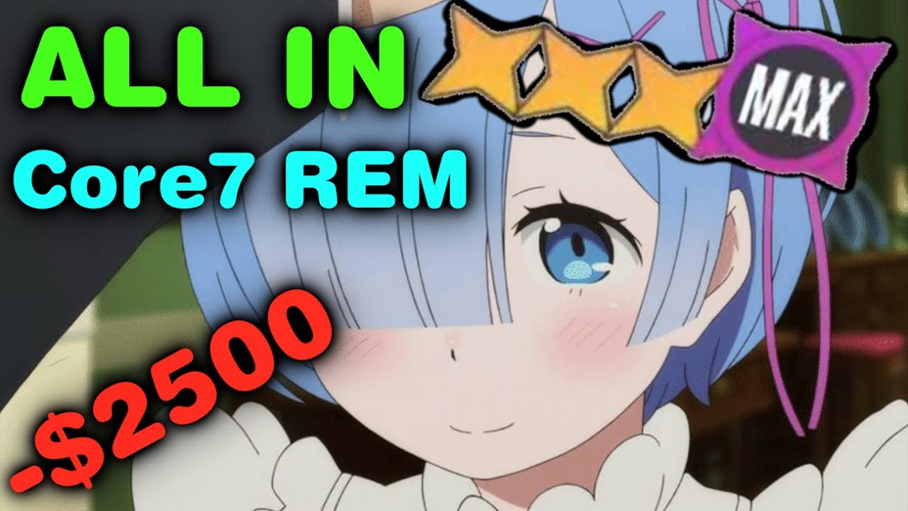 THIS UNBELIEVABLE LUCK... Rem Cost Me EVERYTHING in Nikke x Re:Zero ...