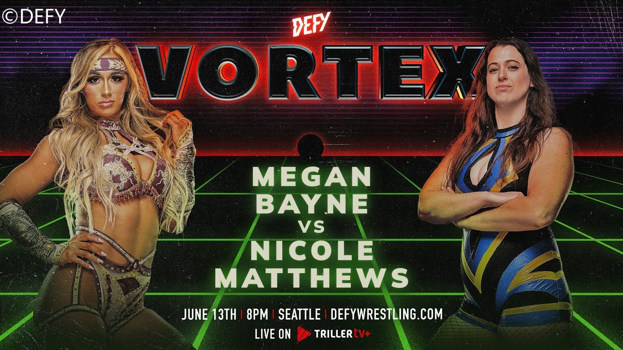 Nicole Matthews v Megan Bayne / Singles Match / DEFY Vortex 2025 / WWE 2K25 - YouTube