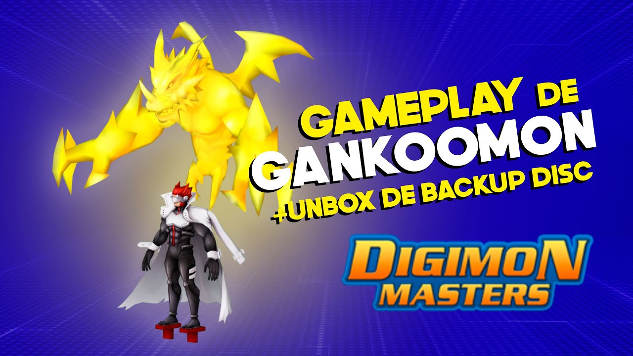 Treinamento com Gankomon - Abrindo 12 Boxes de Backup Disc na Terça ...