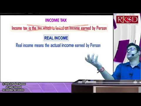 Basic Concepts of Income Tax NEW AY 2019-2020