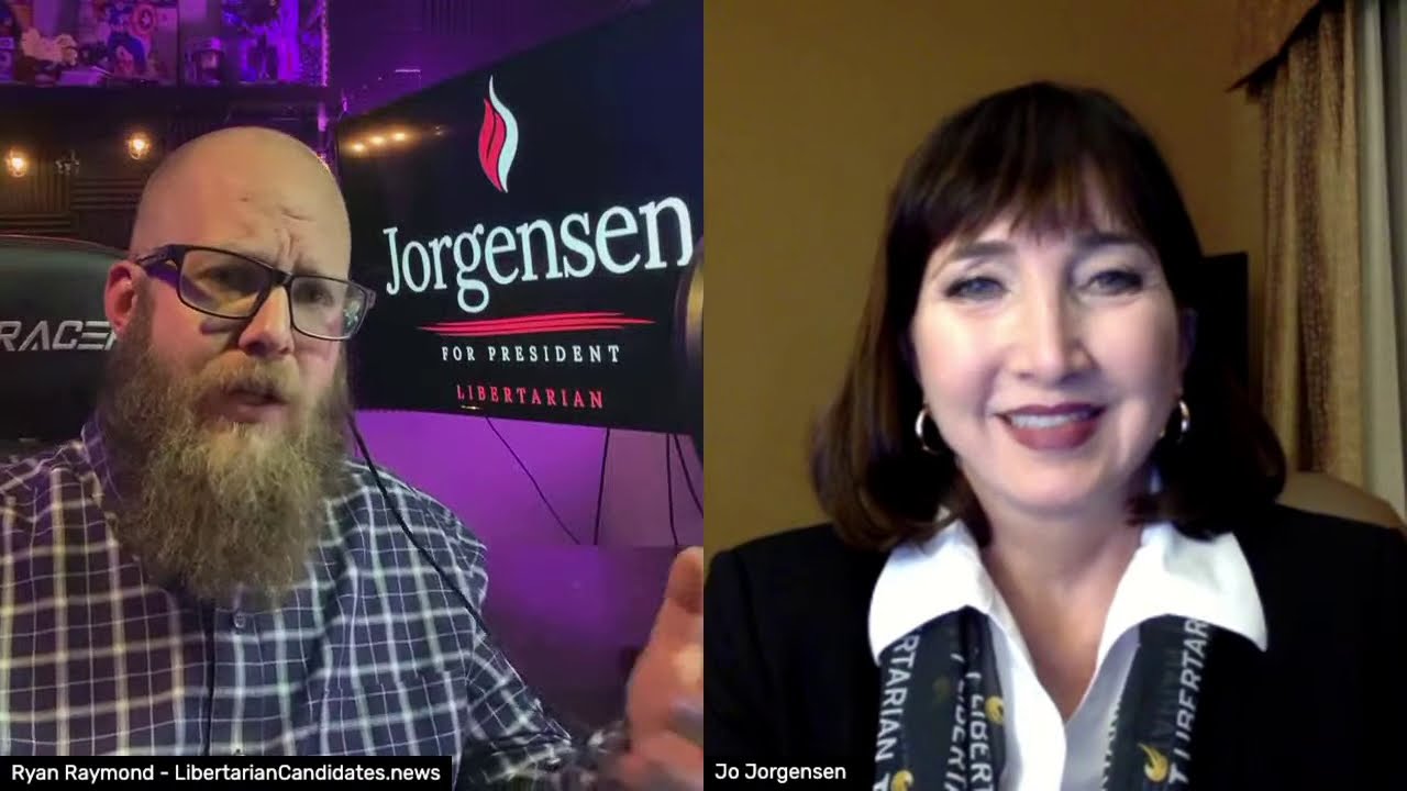 Jo Jorgensen Libertarian For President Interview - YouTube