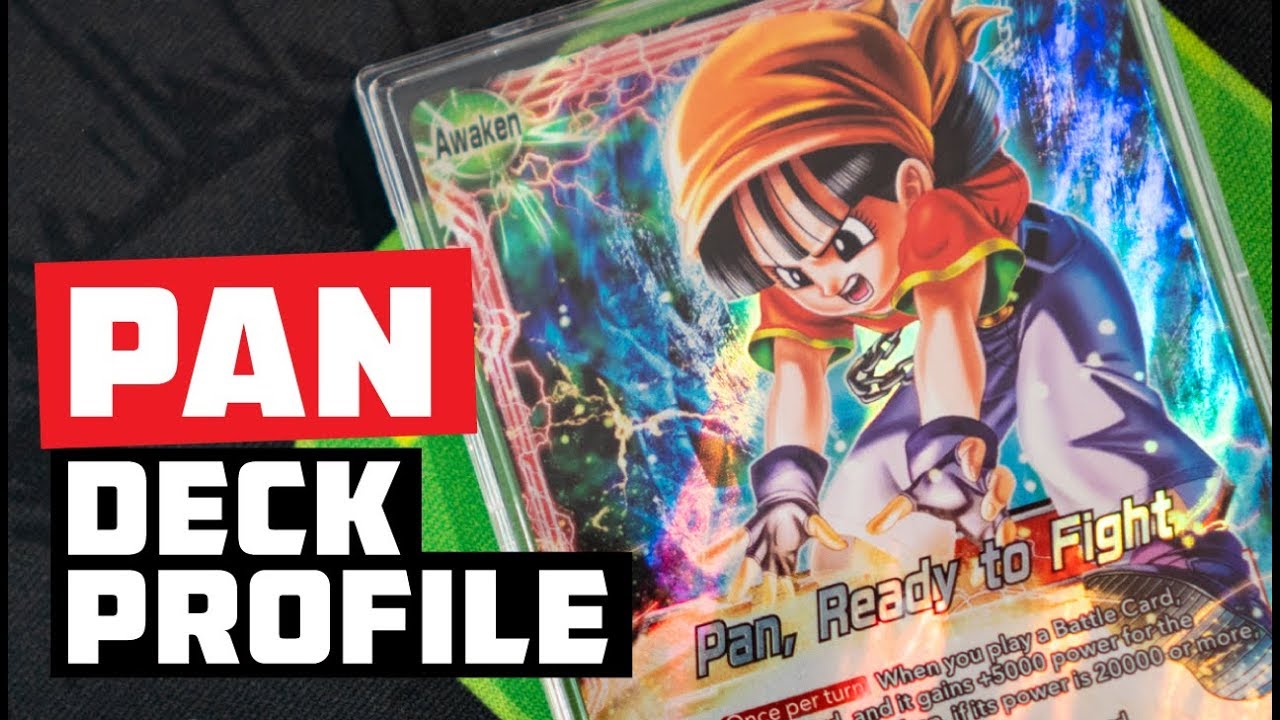 Tournament Winning! Pan Deck Profile (2018) - Dragon Ball Super Card ...