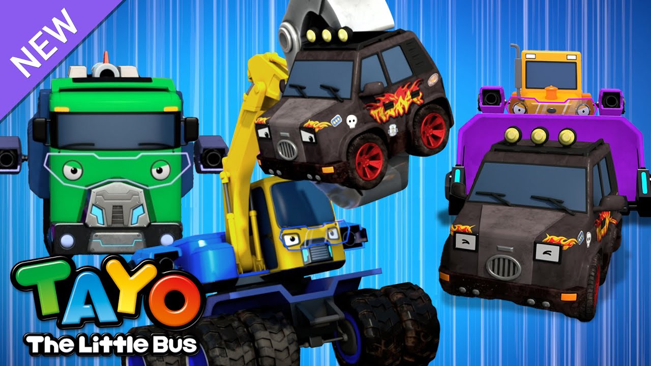 We Got You Bad Cars! | Strong Heavy Vehicles Song | Bad Car Song | Tayo ...