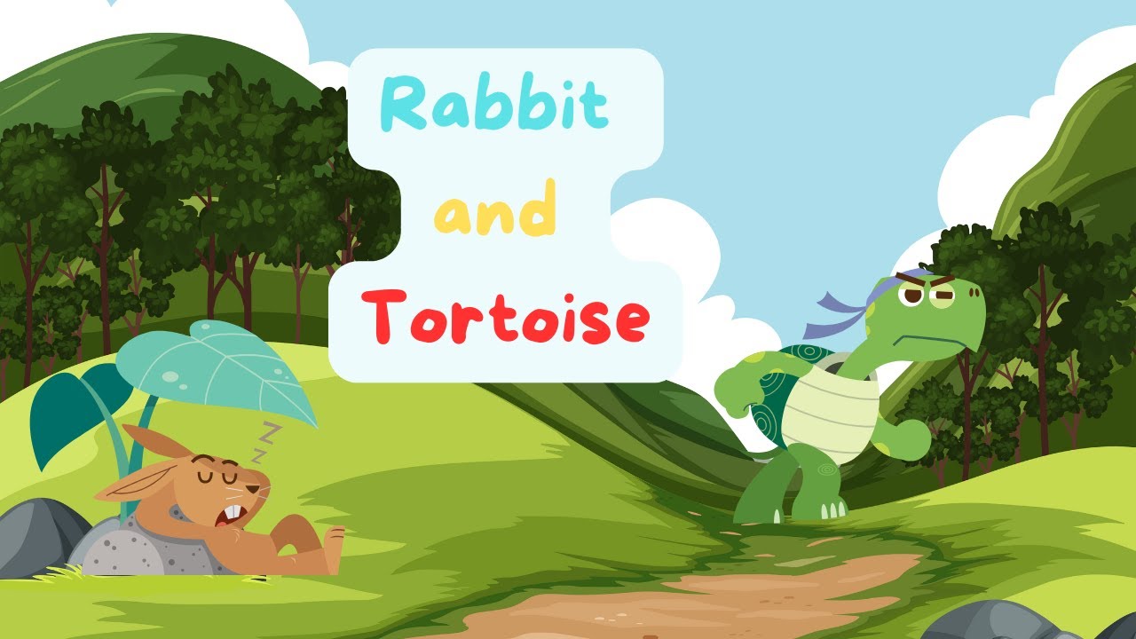 The Rabbit and the Tortoise: Slow and Steady Wins the Race! - YouTube