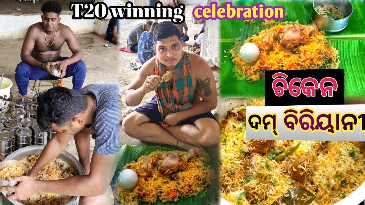 biryani party with friends || chicken dum biryani || food vlog ...