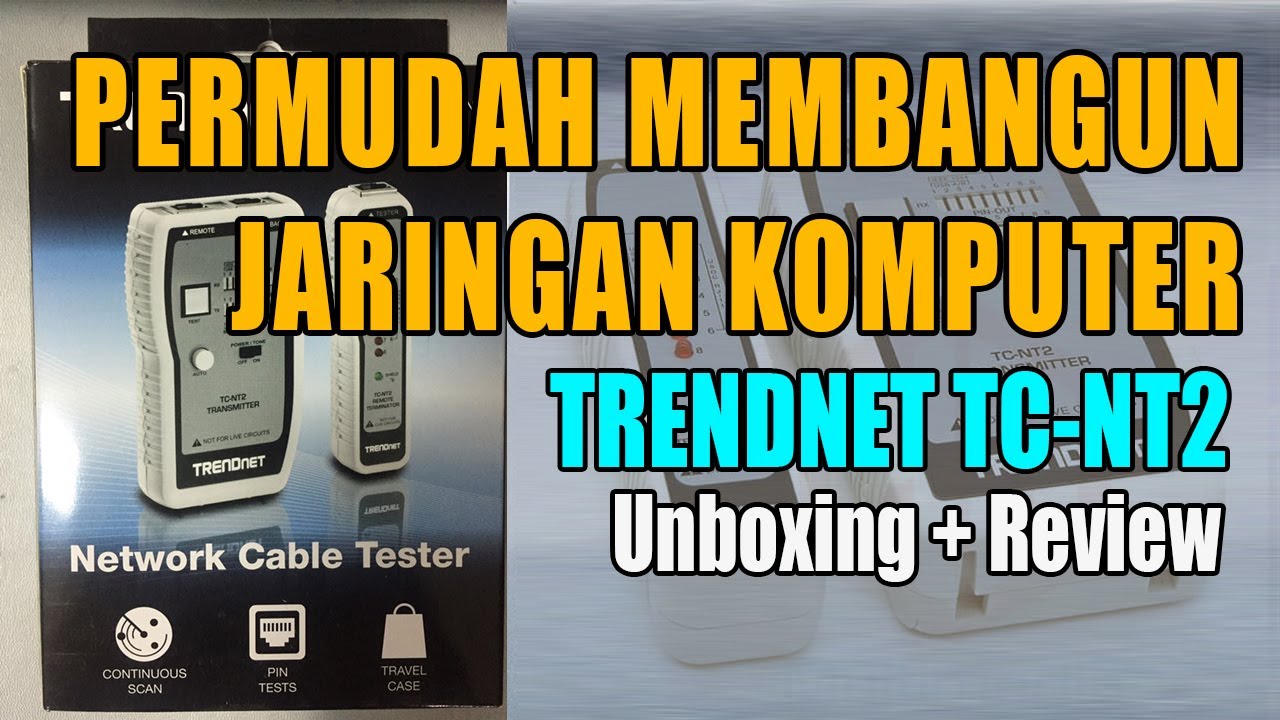 Permudah Membuat Jaringan Komputer | Trendnet TC-NT2 - YouTube