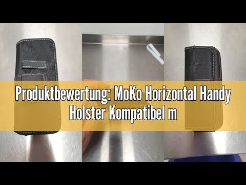 Produktbewertung: MoKo Horizontal Handy Holster Kompatibel mit iPhone 14/14 Plus/Pro/Max, iPhone SE