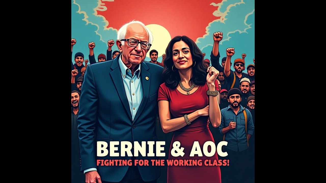 🔥 Bernie & AOC: Powering Change for the Working Class! 💪🌍 # ...