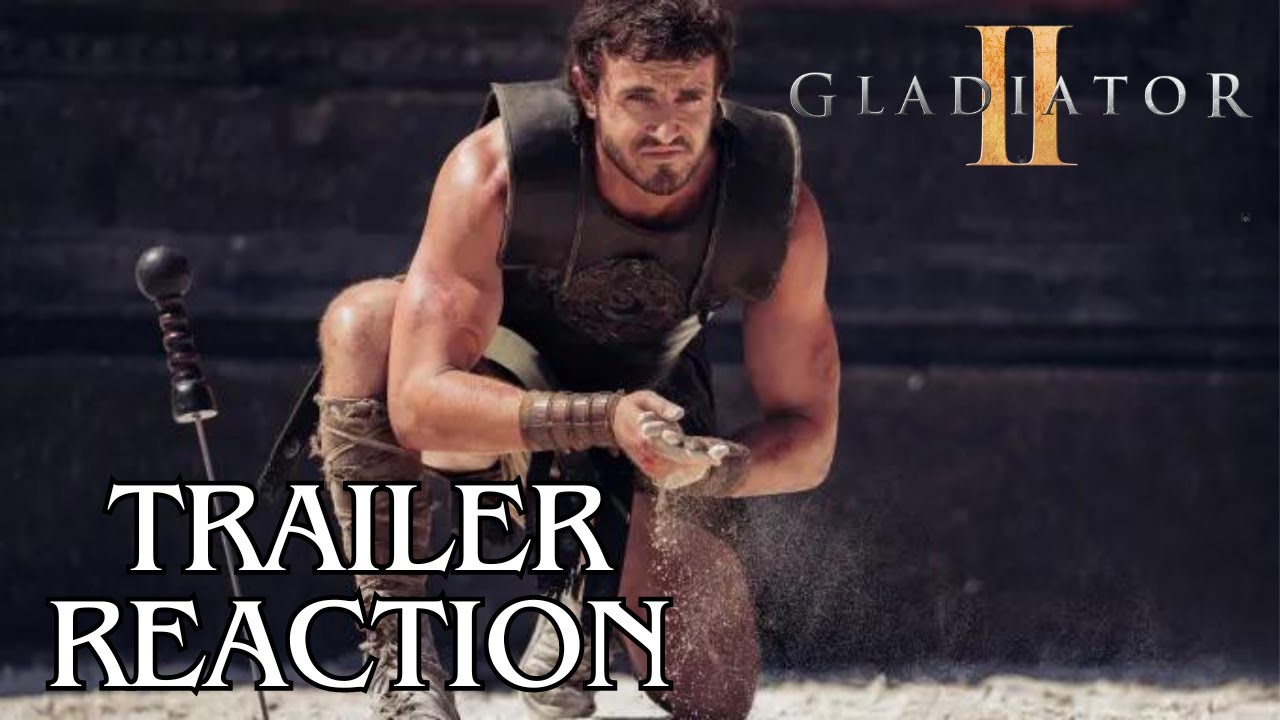 Gladiator II Trailer Reaction - YouTube