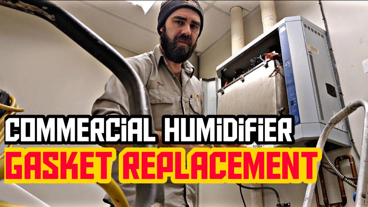 Commerical Humidifier Gasket Replacement - Neptronic - YouTube