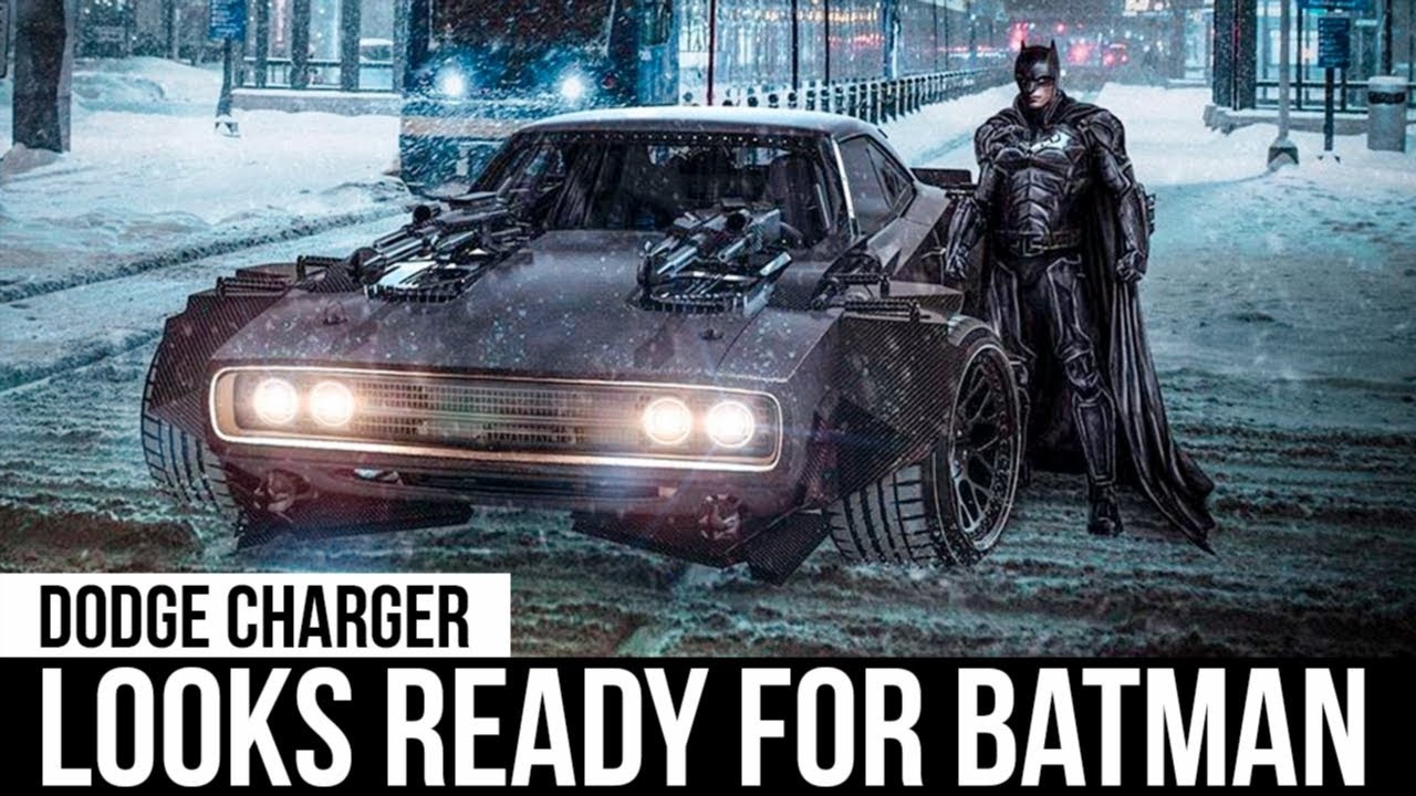 Dodge Charger Batmobile Looks Ready for Robert Pattinson - YouTube