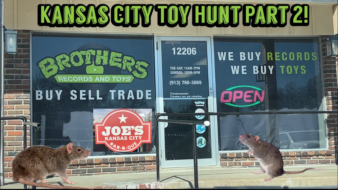 The Kansas City Toy Hunt Part Two! Rats! - YouTube