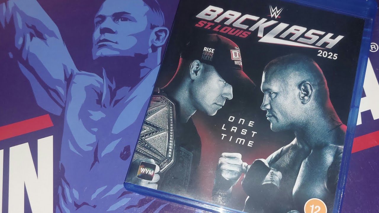 WWE Backlash 2025 Blu Ray (Custom) Pickup/Review - YouTube