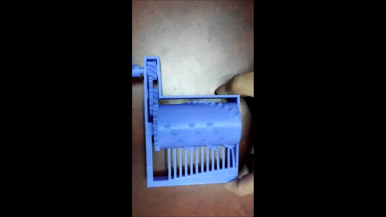 Music box printed By MakerPi 3d printer-- Soongon - YouTube