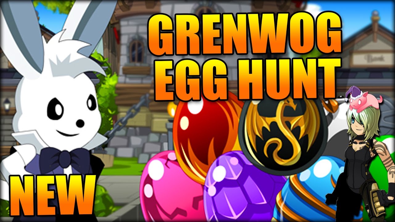 New Egg Hunt!!! Grenwog 2017 ~ AQW AdventureQuest Worlds - YouTube