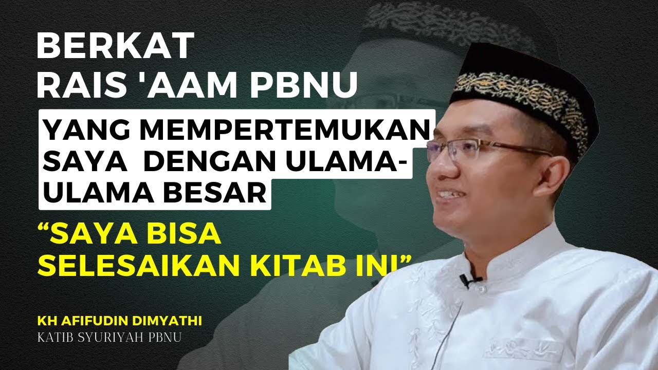 Gus Awis: PBNU Berperan Besar dalam Penulisan Kitab Hidayatul Qur'an ...
