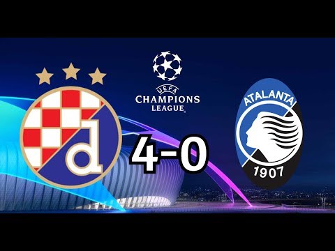 DINAMO ZAGREB vs ATALANTA 4-0 1. KOLO LP Svi Golovi/All Goals HRT 2 (VIKI IVANOVIĆ, IGOR CVITANOVIĆ)