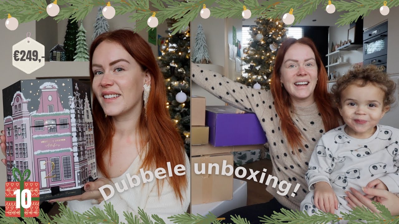 Vedder & Vedder adventskalender! & Revi zijn eerste kerstdiner 🥺🕯🎄 ...