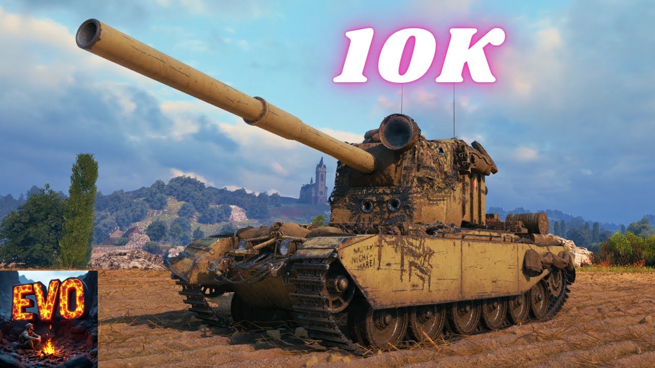 FV4005 Stage II 10K Damage World of Tanks | WoT - YouTube