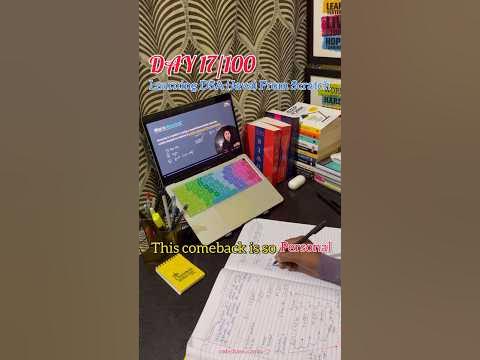 Day 17/100 Learning DSA from Scratch 🧑🏻‍💻🚀 | #100daysofcode #dsa #viral codesharecamp #shorts ...