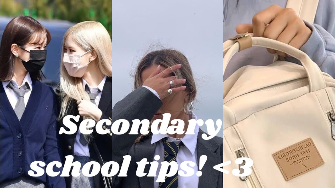 Secondary school tips 4 you! (Advice) - YouTube