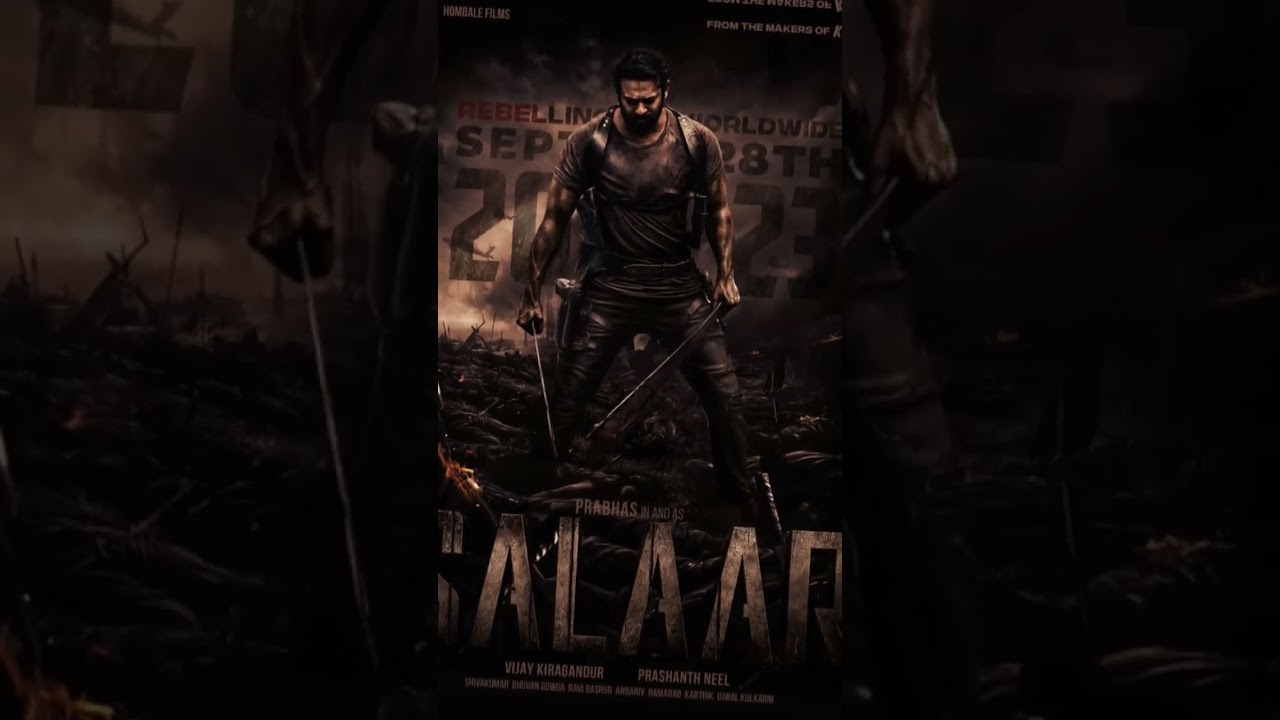 salaar motion poster _Salaar(salaar teaser) - YouTube