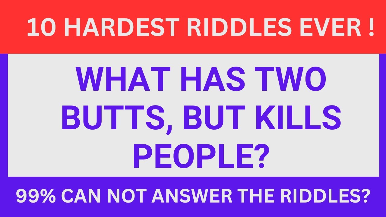 Are You A Genius 10 Tricky Riddles To Test Your IQ! Riddles Quiz 88 ...