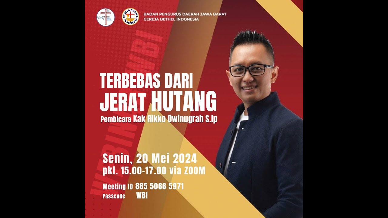 WEBINAR : "TERBEBAS DARI JERAT HUTANG" - YouTube