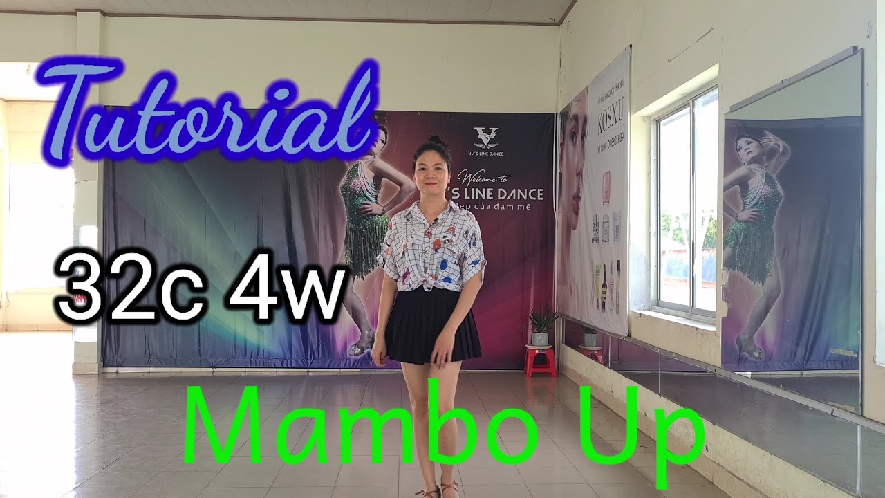 Hướng Dẫn Mambo Up l Tutorial Line Dance - Vy's Linedance - YouTube