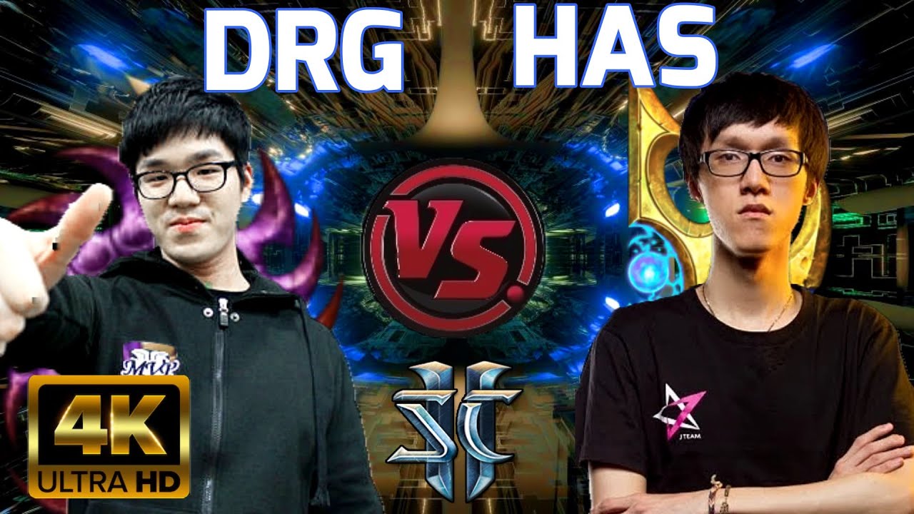 Starcraft 2 in 4K: Has [P] v DRG [Z] - Best of 3, IEM Katowice - YouTube