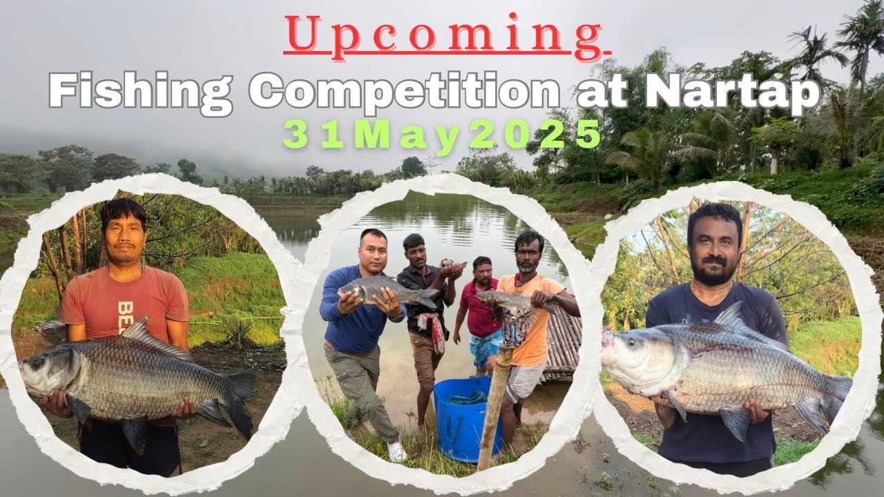 2nd time fishing competition at Nartap Dhemai | Fishing competition at ...