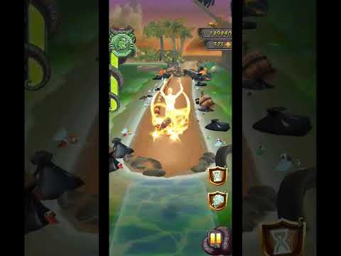 AGAIN RUNNING FROM DEADLY MONSTER || TEMPLE RUN 2 - YouTube