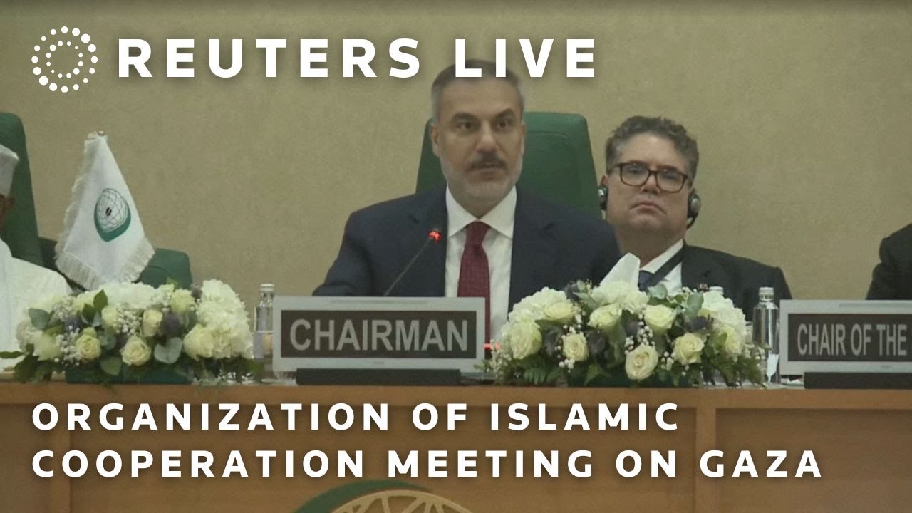 LIVE: Emergency OIC meeting on Gaza crisis in Jeddah - YouTube