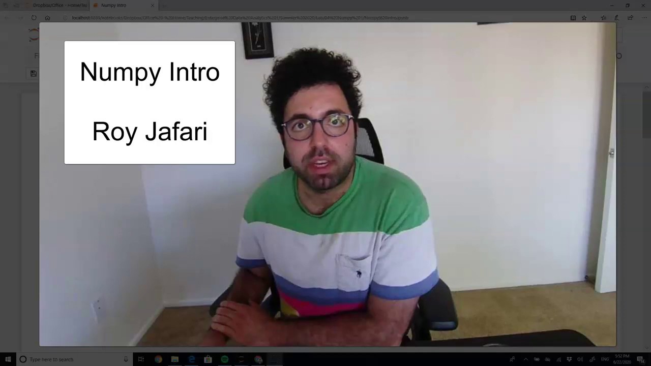 Intro To Numpy Youtube