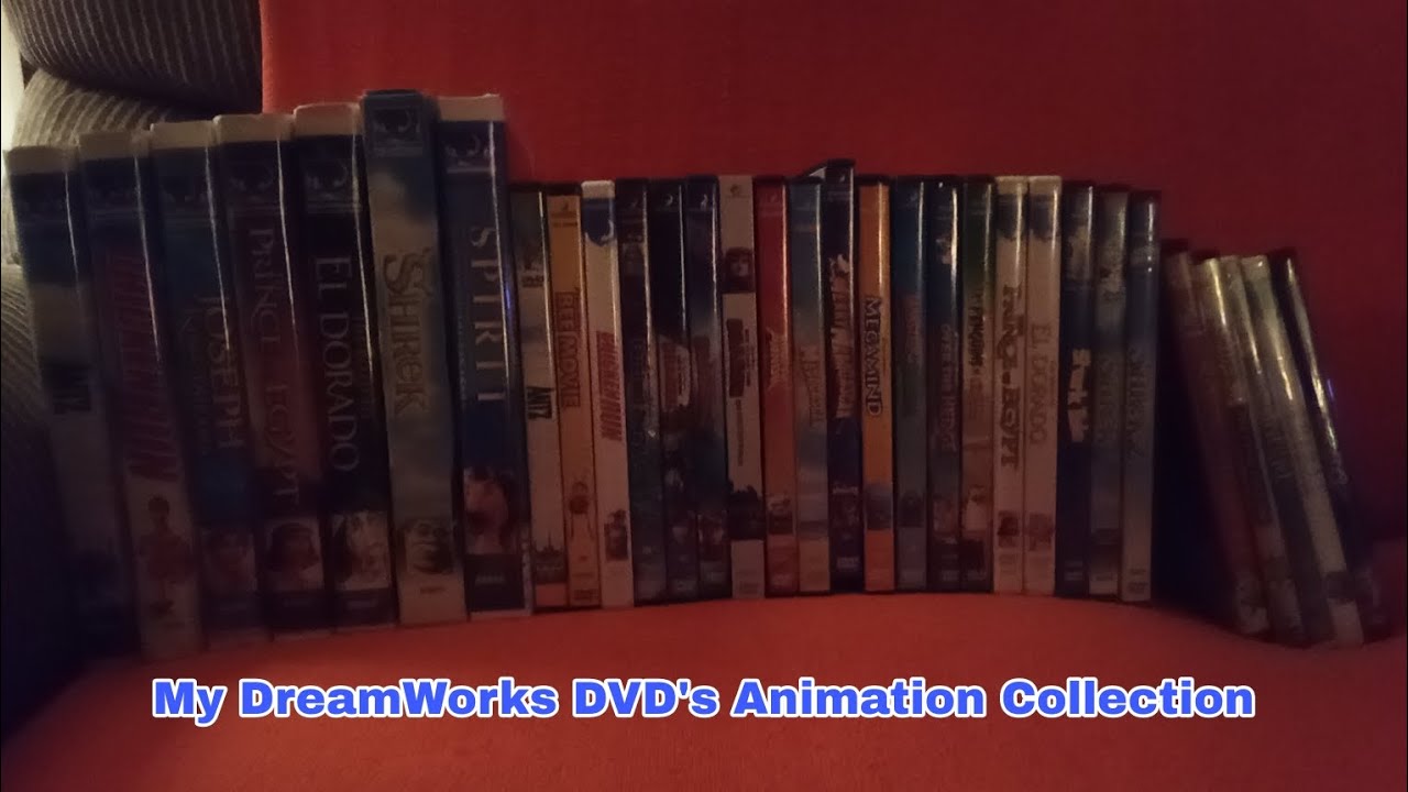 My DreamWorks DVD's Animation Collection - YouTube