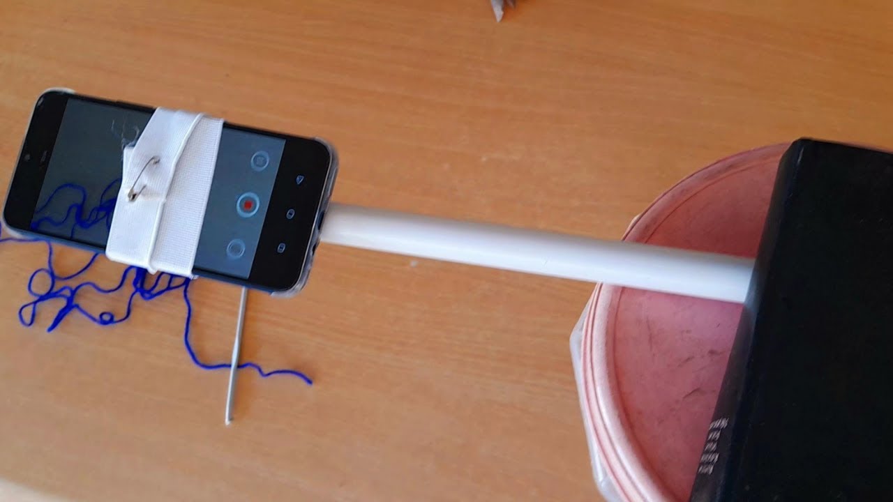DIY. HOW TO SETUP YOUR CAMERA FOR CRAFT VIDEOS FROM ITEMS AT HOME - YouTube