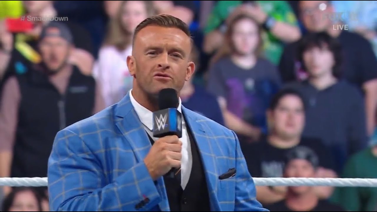 Triple h calls Smackdown New General Manager Nick Aldis | WWE Smackdown ...