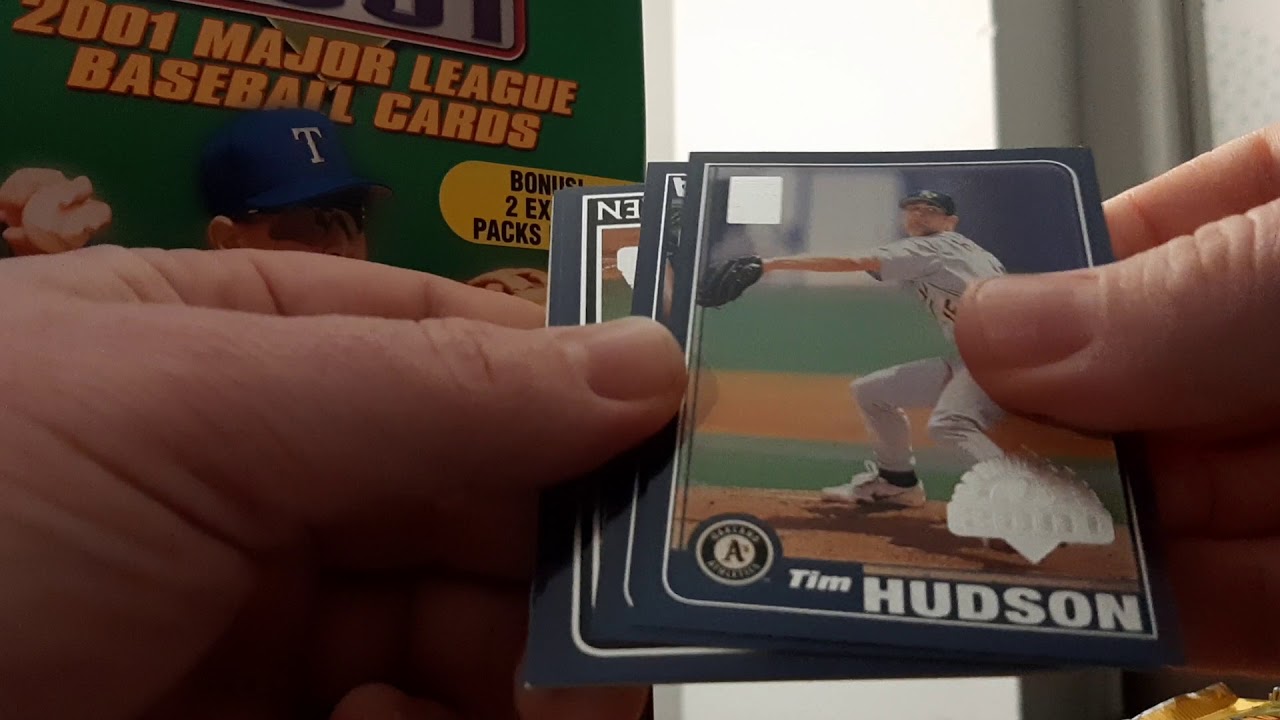 THROWBACK THURSDAY Episode 13! 2001 Topps Opening Day Baseball ...