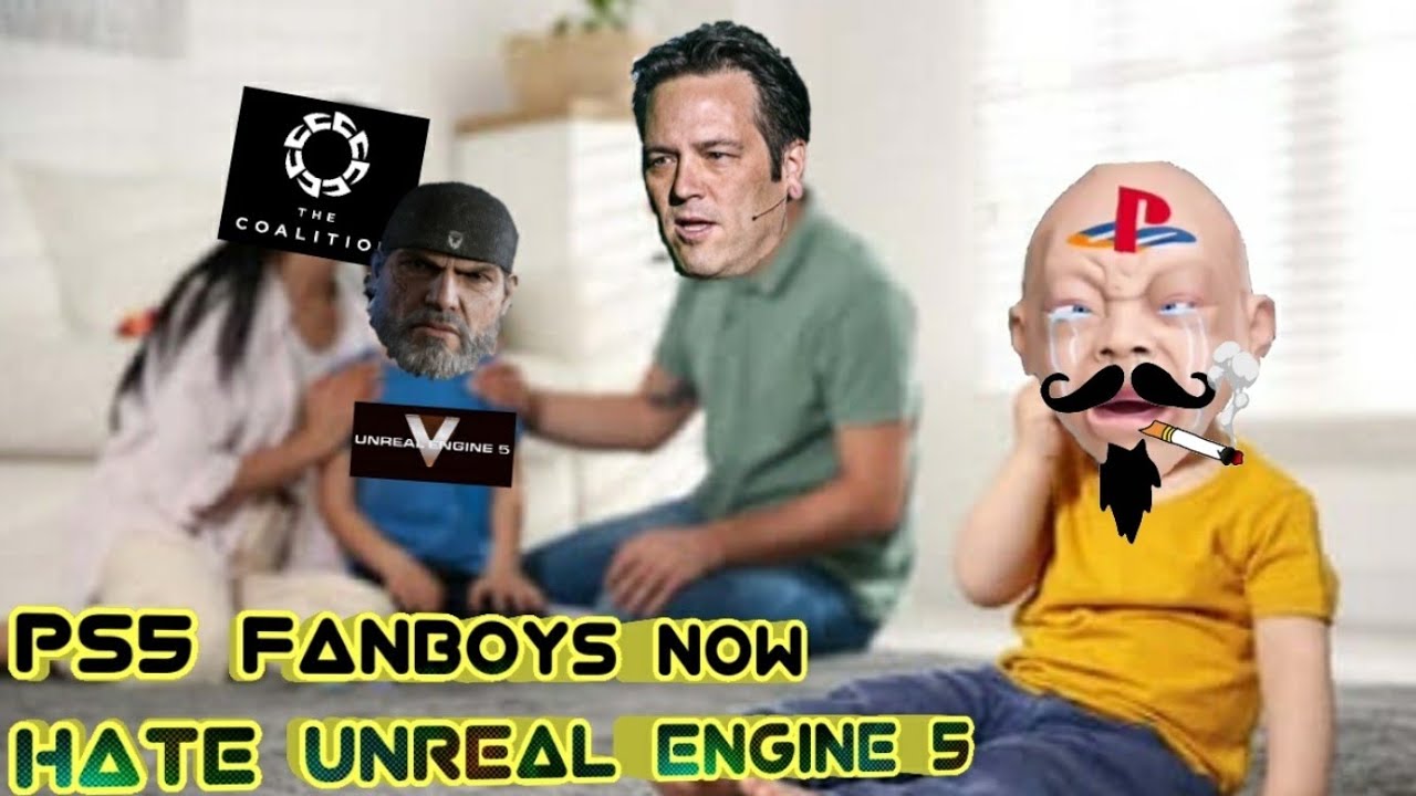 Playstation fanboys are EXPOSED for loving Unreal Engine 5 PS5 tech ...
