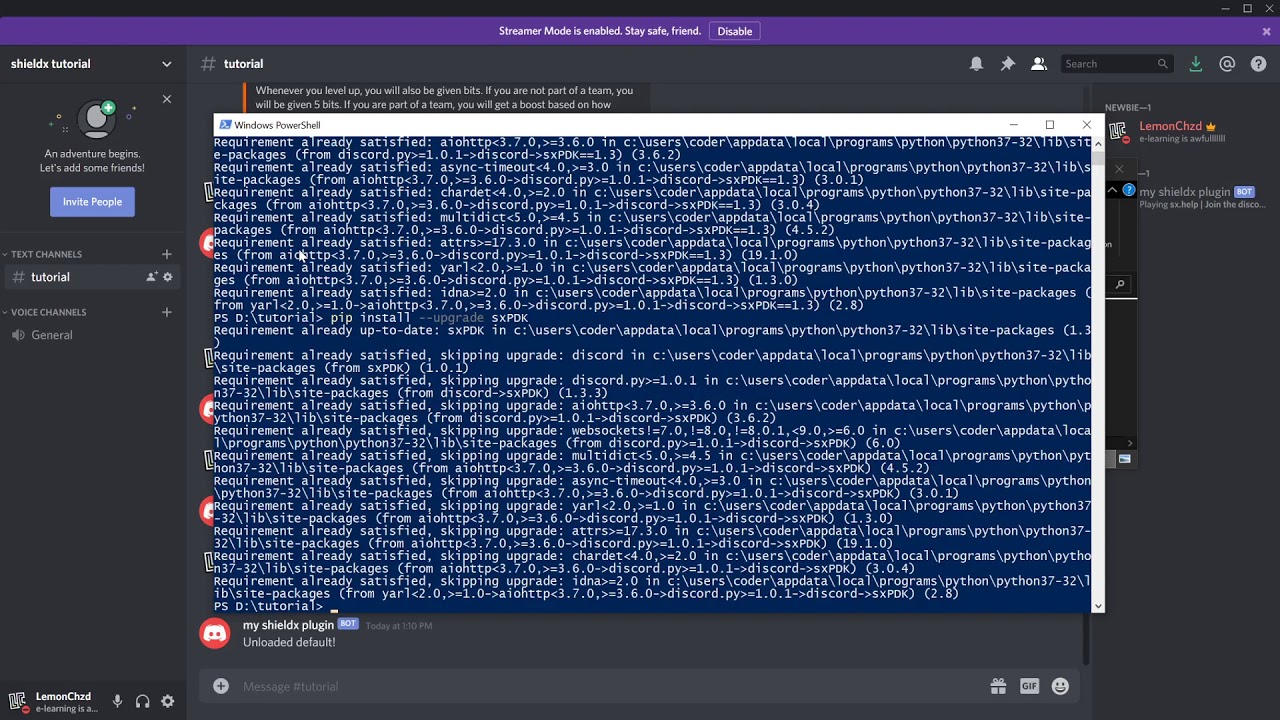 CREATE YOUR OWN PLUGIN! | ShieldX Manager Discord Bot Tutorial - YouTube
